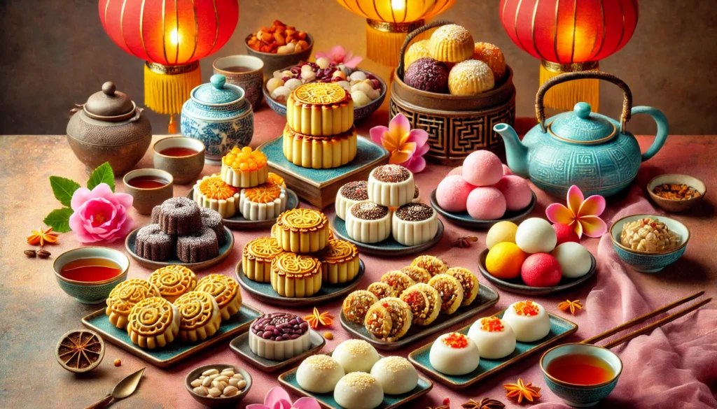 What kind of desserts do Chinese people like?